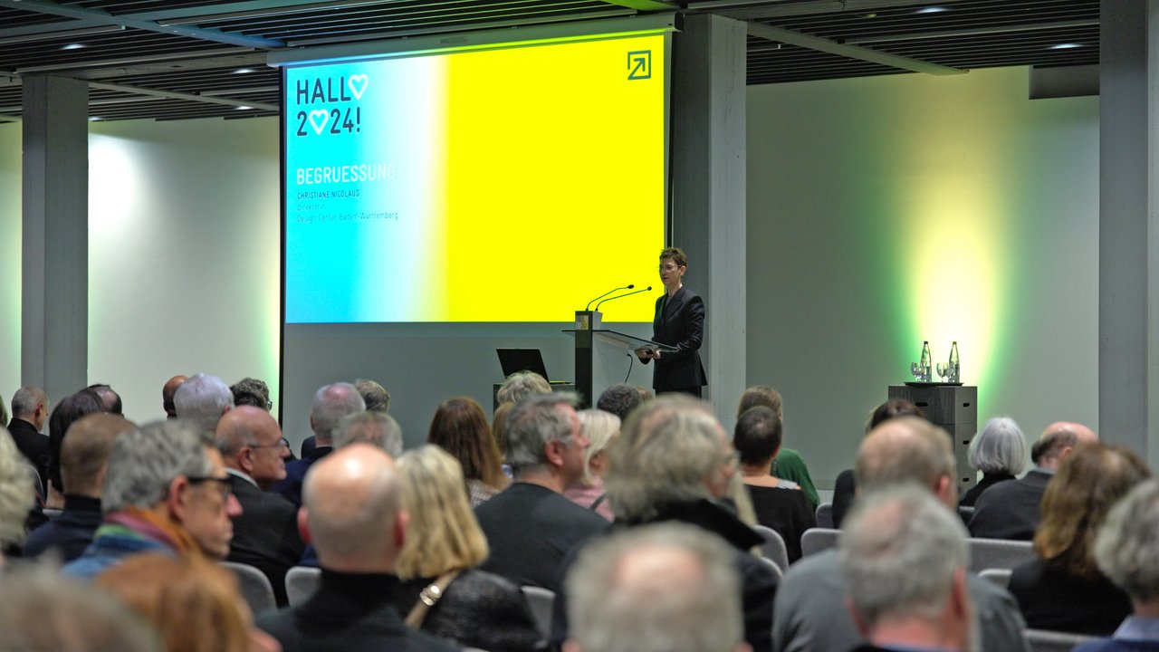 Neujahrsempfang des Design Center Baden-Württemberg im Haus der Wirtschaft mit Finissage der ...